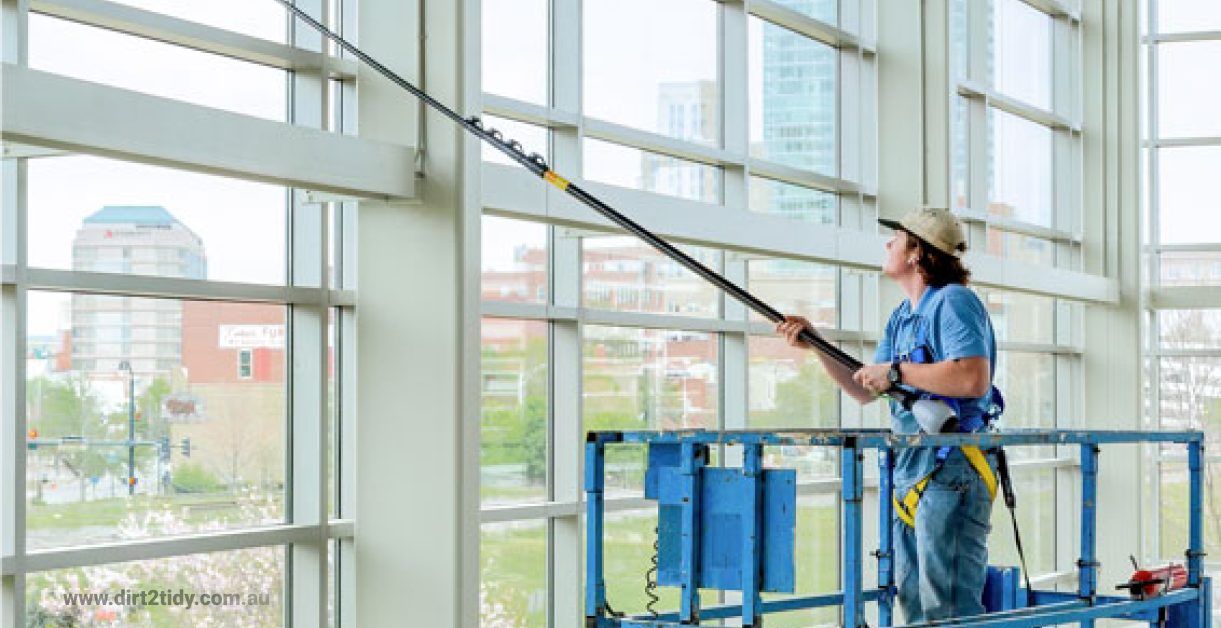 How safe is high-rise window cleaning? - Dirt2Tidy Cleaners