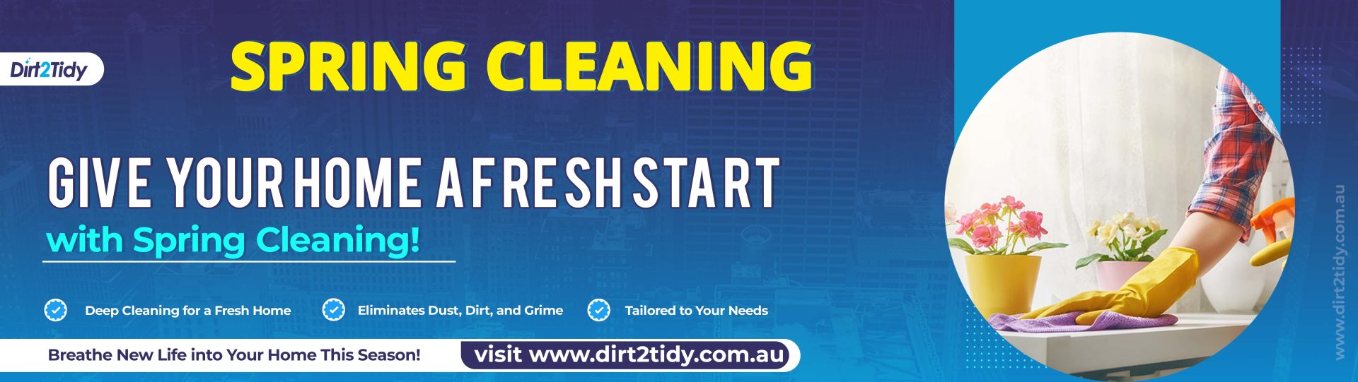Spring Cleaning Services Sydney Refresh Your Home| dIrt2tidy