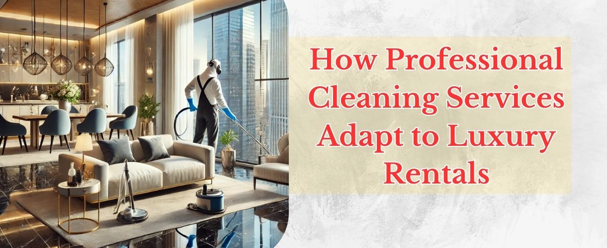 How Professional cleaning for luxury rentals to Adapt | Dirt2Tidy