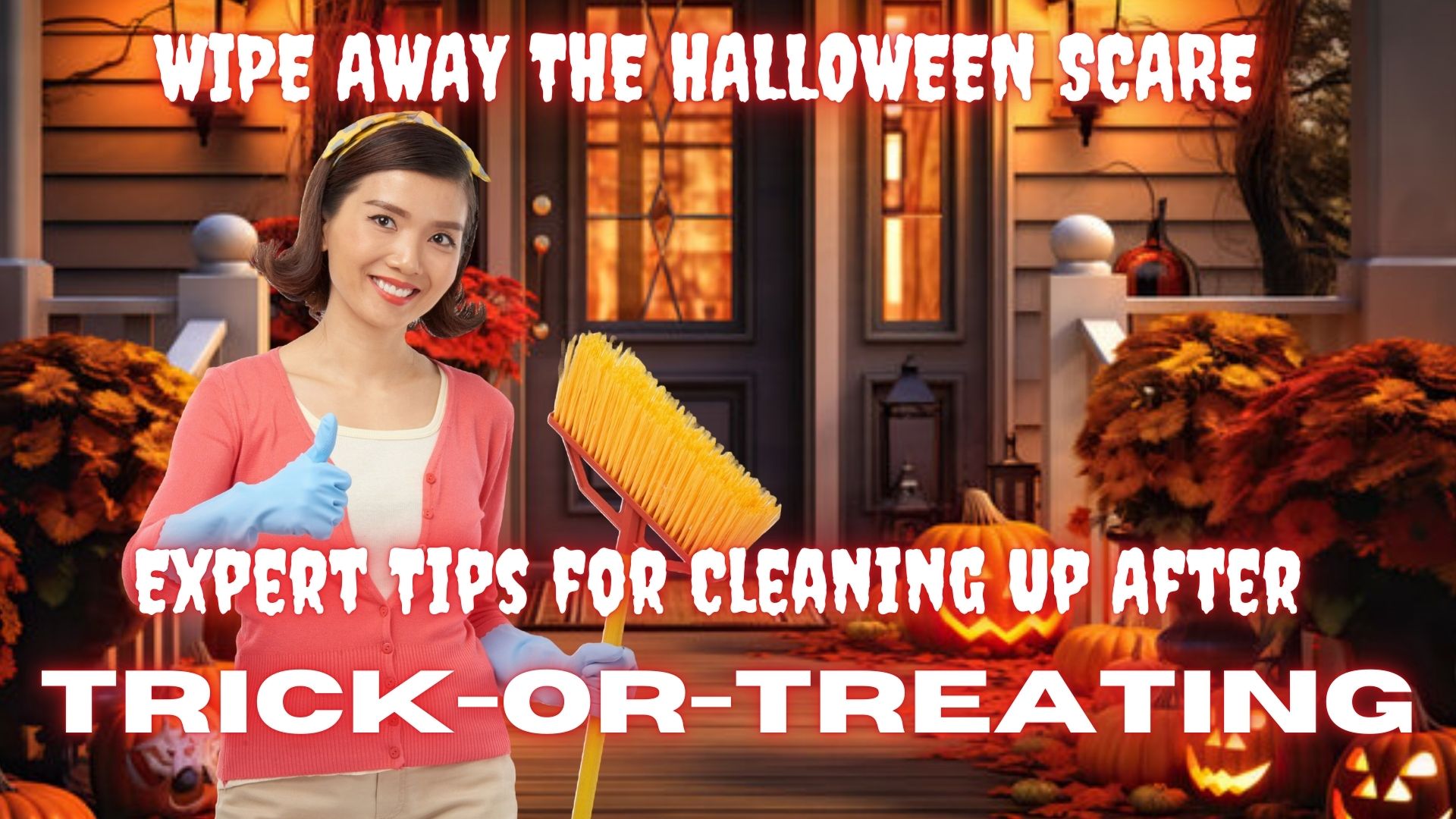 Clean Up After Halloween | Expert Tips For Cleaning Up After Trick-or ...