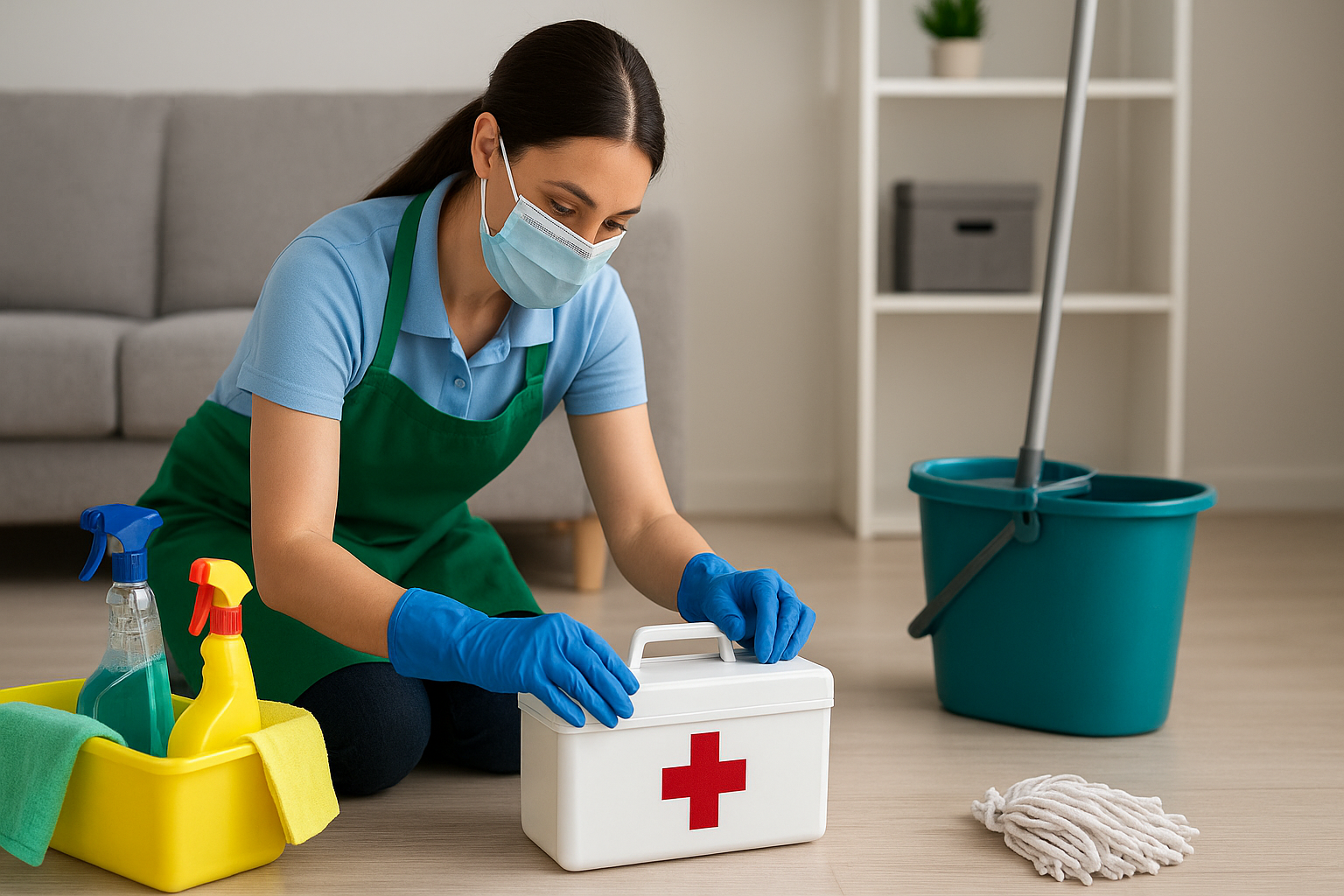 First Aid Awareness For Cleaning Professionals On The Job